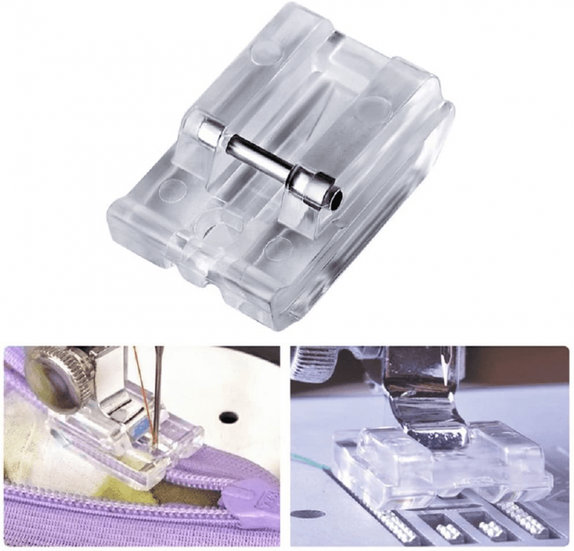 Invisible Zipper Sewing Machine Presser Foot - Stitch and Go