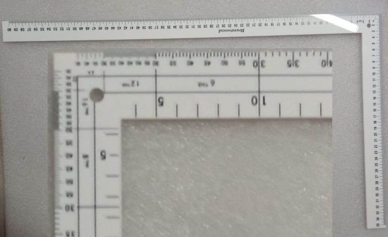 L Square Ruler Plastic - Stitch and Go